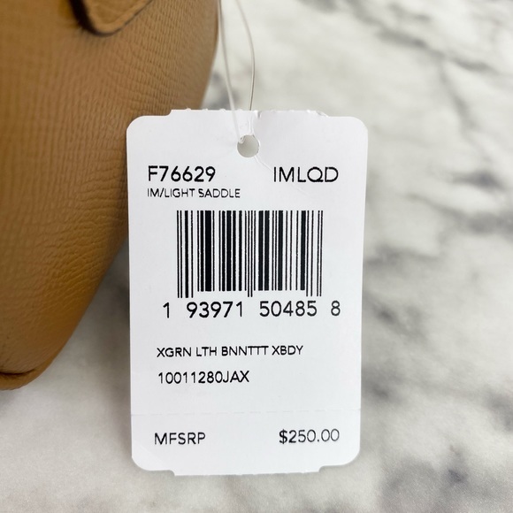 Coach | Bags | Coach Signature Bennett Crossbody In Light Saddle | Poshmark